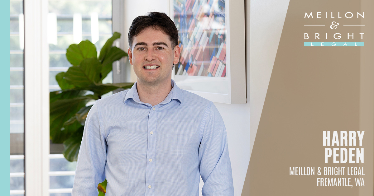 Harry Peden - Meillon & Bright Family Lawyers Perth