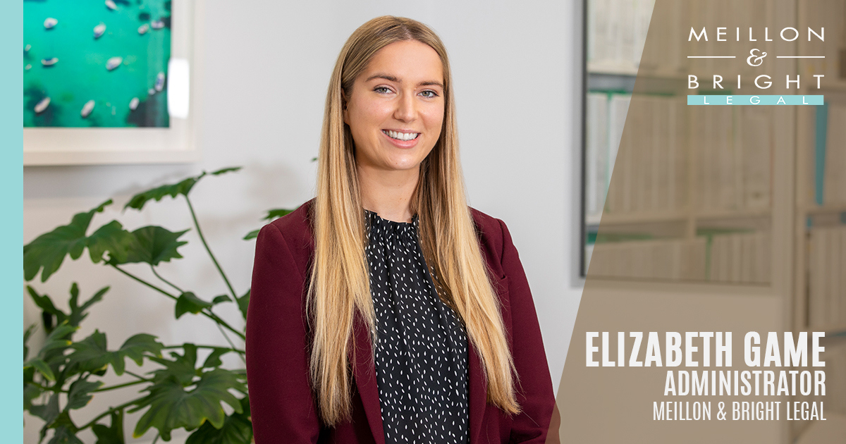 Elizabeth Game | Administrator | Meillon & Bright Legal